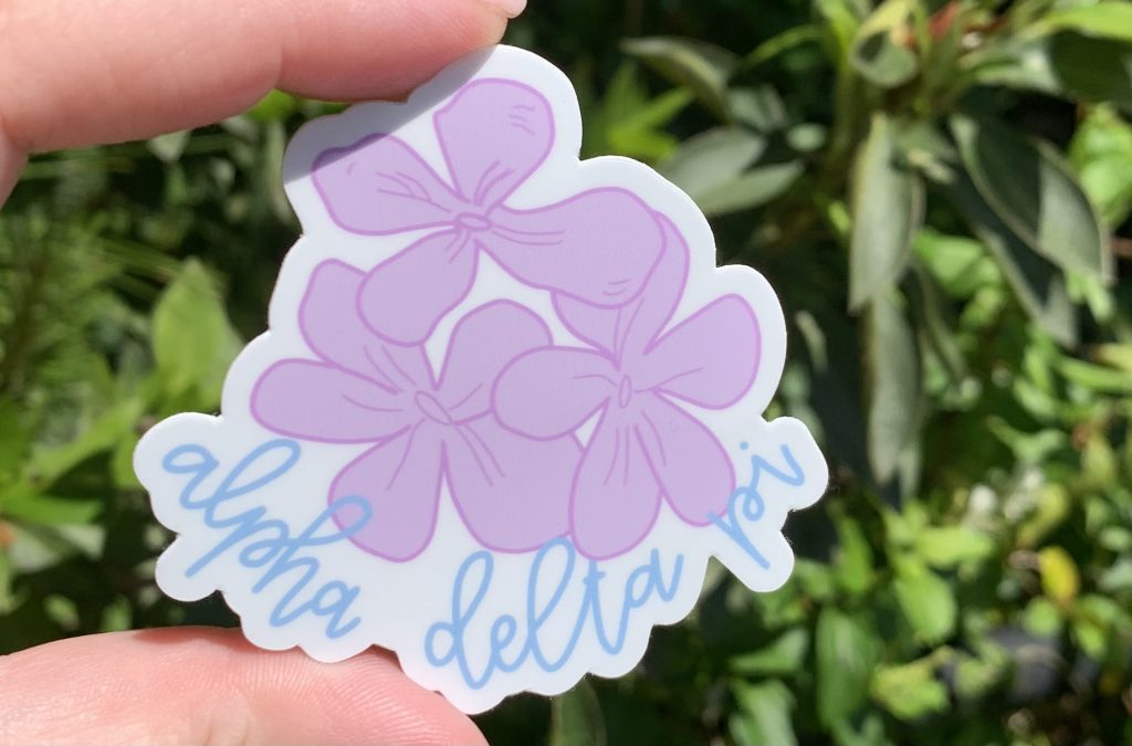 Violets Sticker – the 1851 shop