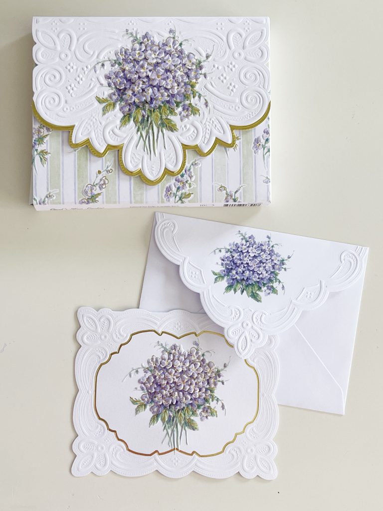 Violet Lace Notecards – the 1851 shop