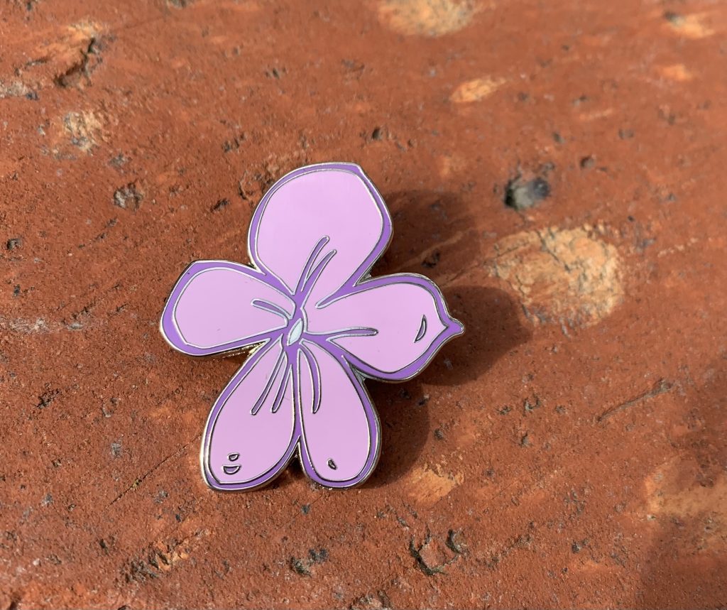 Violet Pin – the 1851 shop